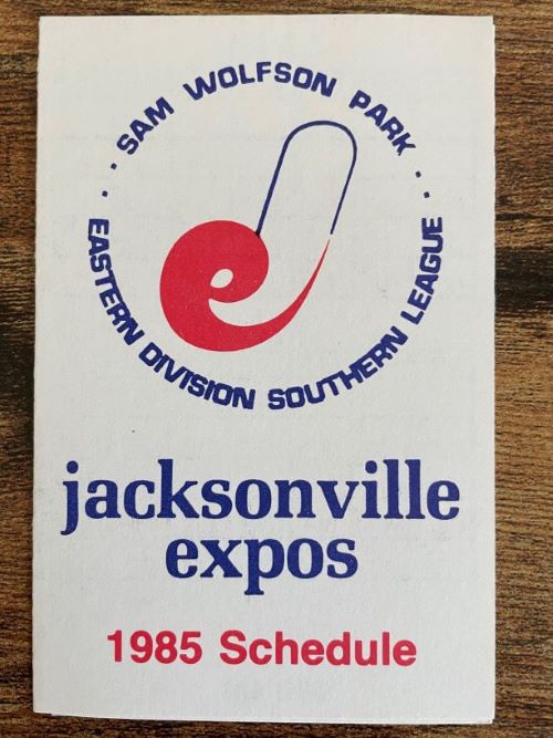 The Catch’s Minor League Time Machine, Part One: 1985 Jacksonville ...