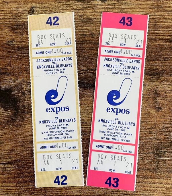 The Catch’s Minor League Time Machine, Part One: 1985 Jacksonville ...